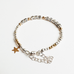 GO AND SHINE Beautiful Graduation Gift Bracelet in Sterling Silver and Gold ...